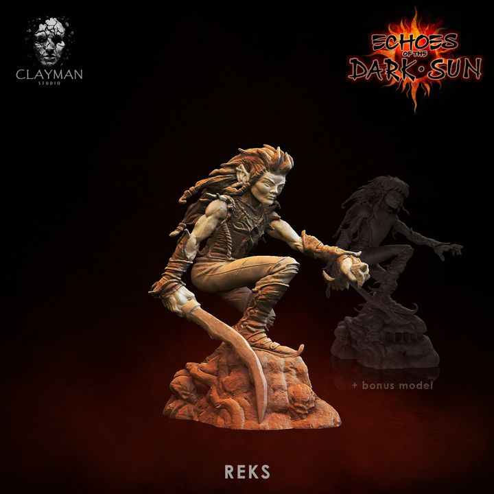 3D Printable Reks - 32mm - 75mm - 1/10 by Clayman Studio