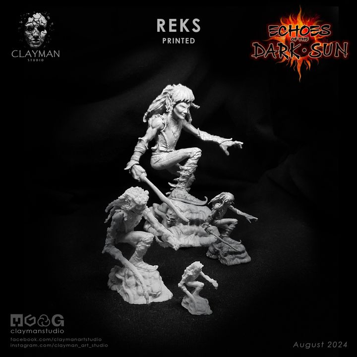 3D Printable Reks - 32mm - 75mm - 1/10 by Clayman Studio