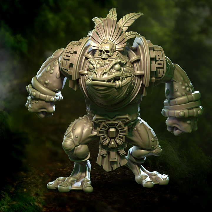 3D Printable Frogman Big Guy 1 by Punga Miniatures