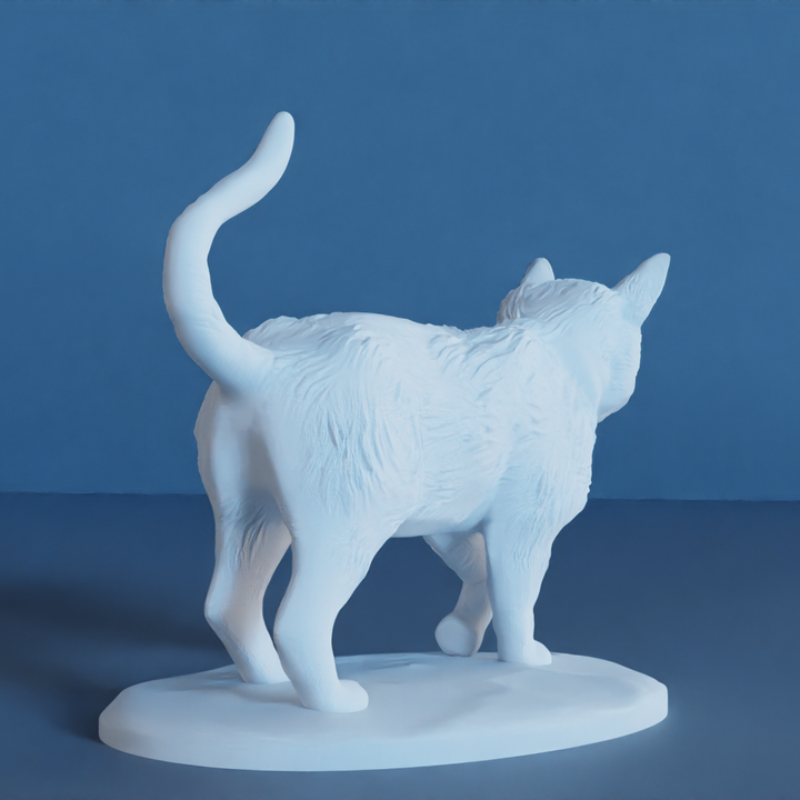 3D Printable Cat statue stl by Niranjay Renahan