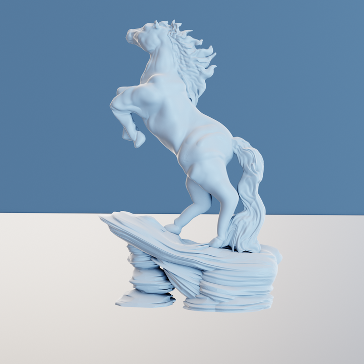 3D Printable Horse statue stl by Niranjay Renahan