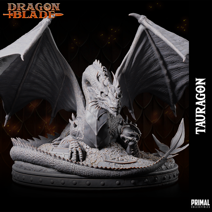 3D Printable 3 miniatures - 32mm - Dragons Bundle - Uncharted Kingdom ...