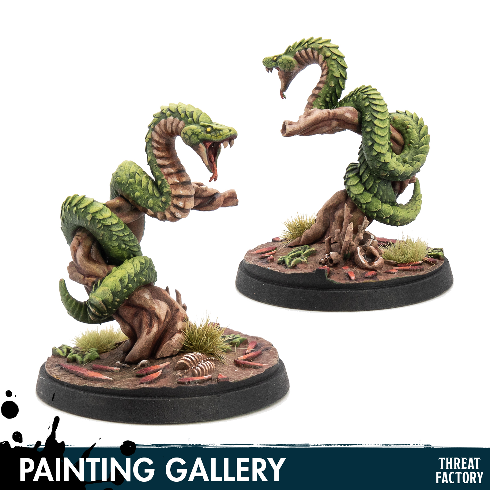 3D Printable Constrictor snake by Threat Factory