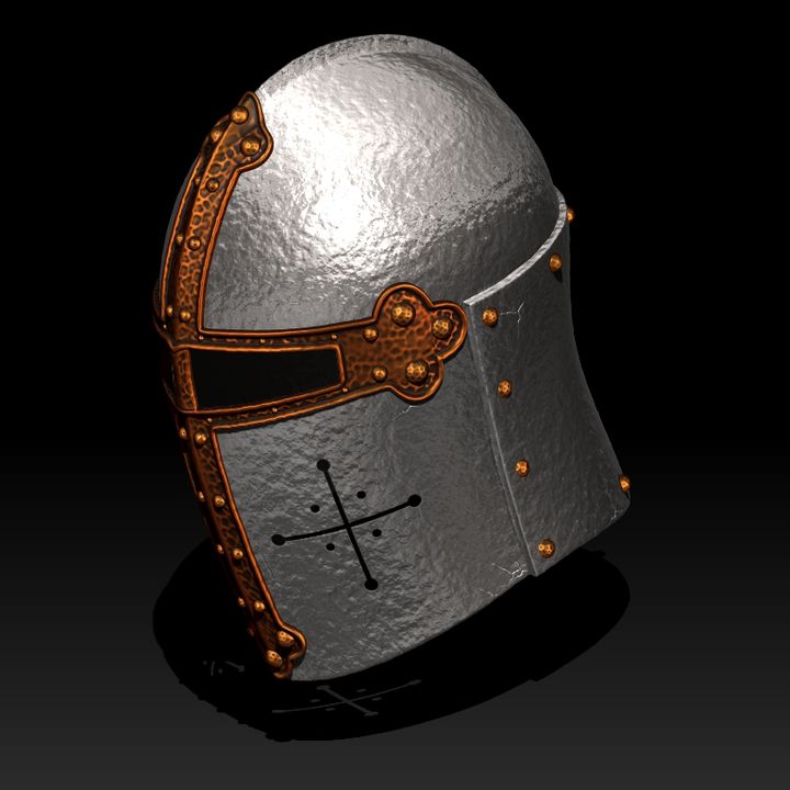3D Printable Heaume by Lionel Rigollet