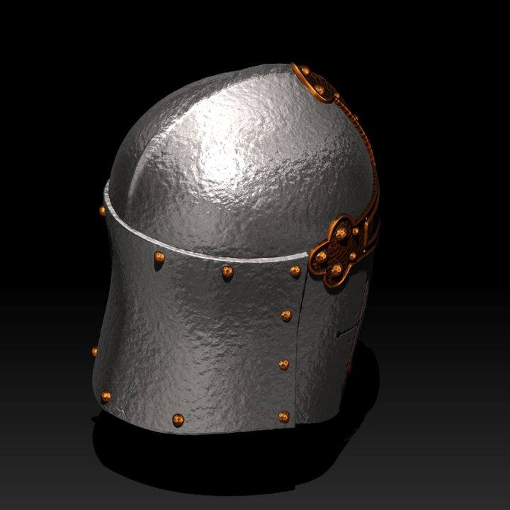 3D Printable Heaume by Lionel Rigollet