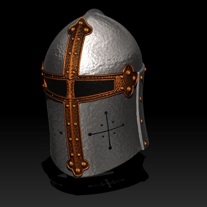 3D Printable Heaume by Lionel Rigollet