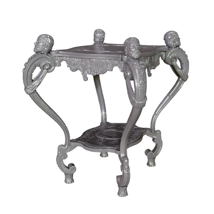 3D Printable Teapoy Table 3D Model for Cnc and 3DPrint by hadi halimi