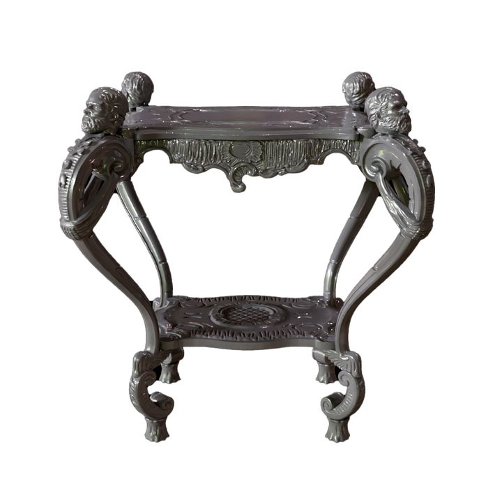 3D Printable Teapoy Table 3D Model for Cnc and 3DPrint by hadi halimi