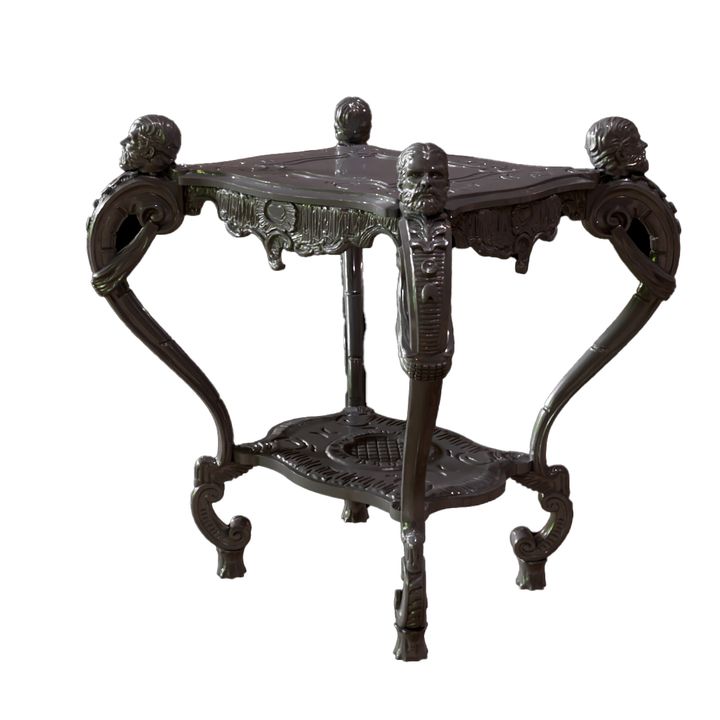 3D Printable Teapoy Table 3D Model for Cnc and 3DPrint by hadi halimi