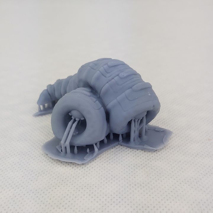 3D Printable Caterpillar Worm by Sculpting George