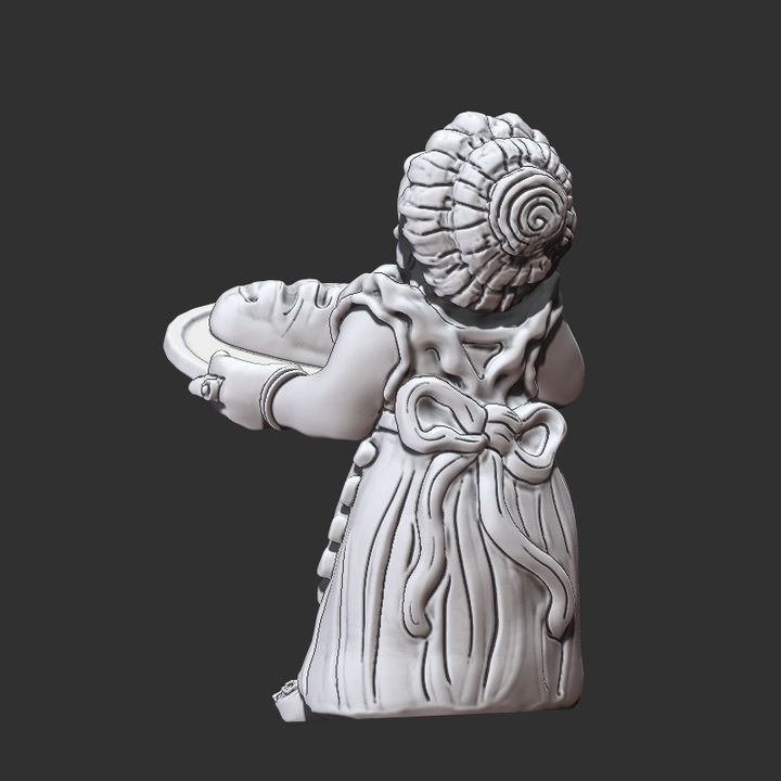 3D Printable Baker by Sculpting George