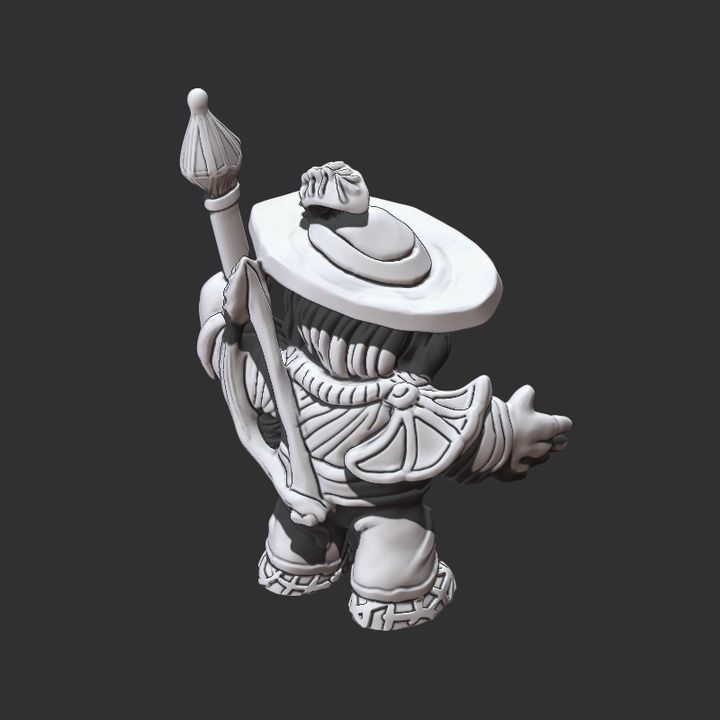 3D Printable Village Hunter by Sculpting George