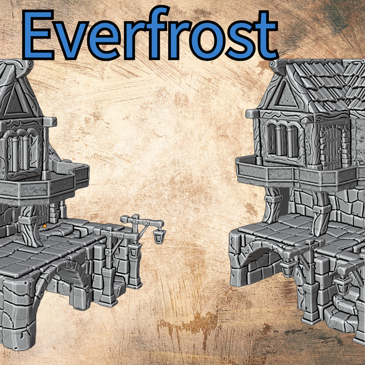 3D Printable Everfrost Tavern by RFIPRINTS