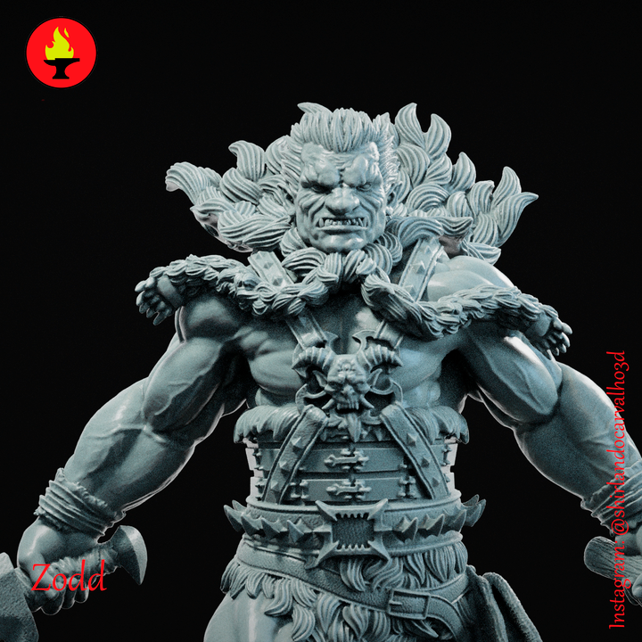 3D Printable The immortal Zodd by Evil Forge Studio