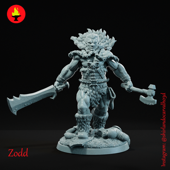 3D Printable The immortal Zodd by Evil Forge Studio