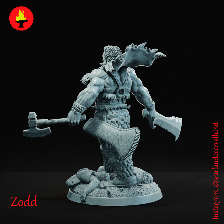 3D Printable The immortal Zodd by Evil Forge Studio