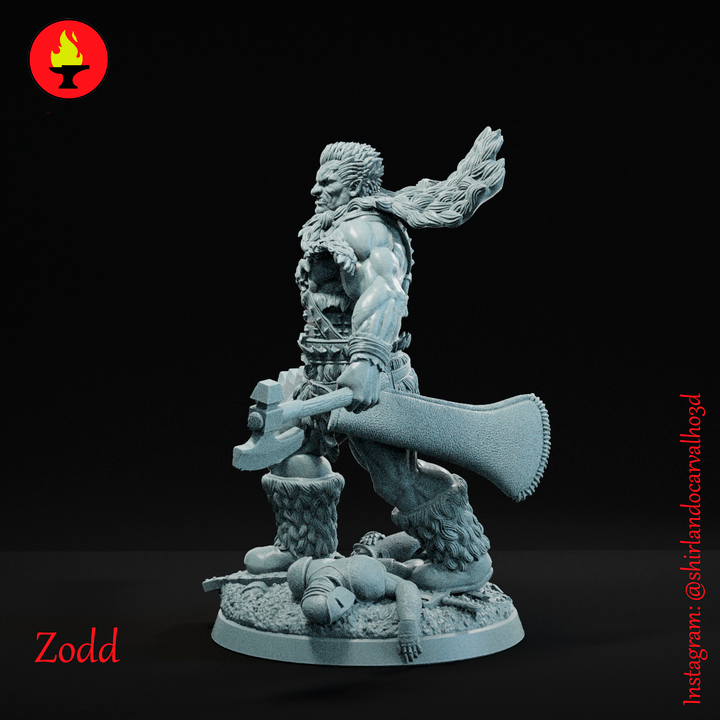 3D Printable The immortal Zodd by Evil Forge Studio