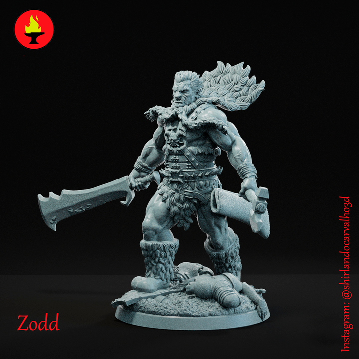 3D Printable The immortal Zodd by Evil Forge Studio