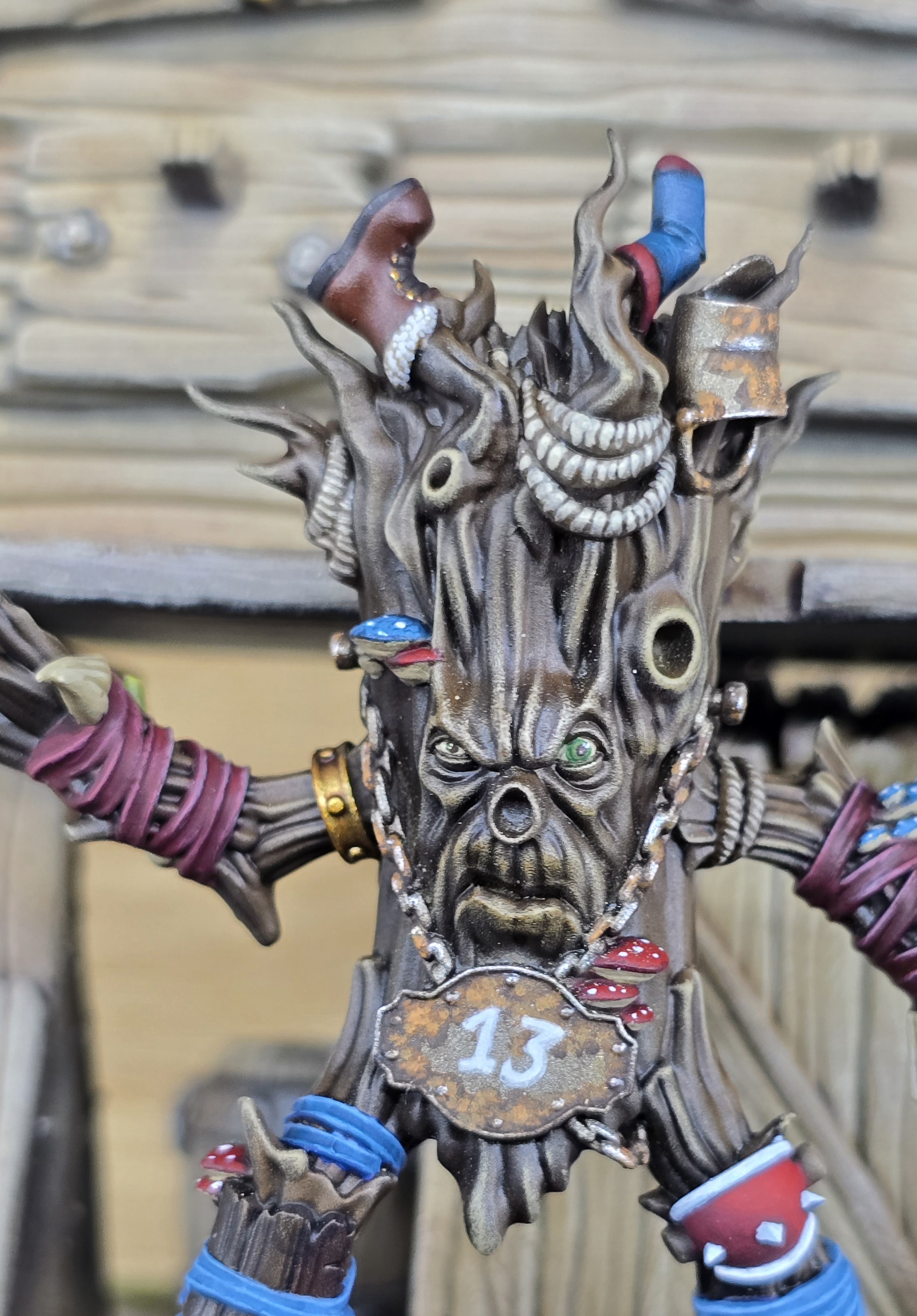 3D Printable Gnome Treeman 1 by Punga Miniatures