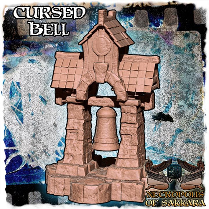 3D Printable Cursed Fantasy Bell by Pharaoh's Workshop