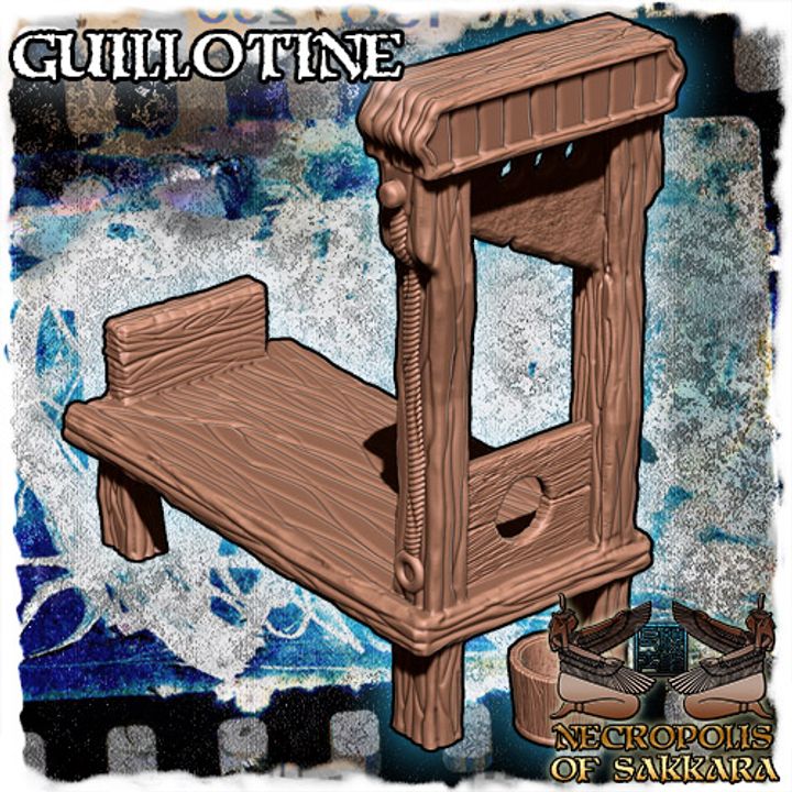 3D Printable Guillotine by Pharaoh's Workshop