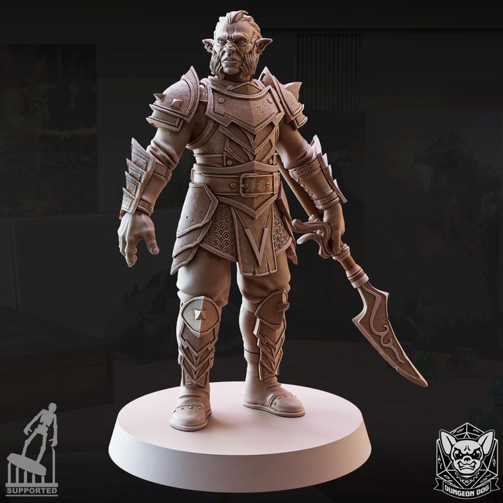 3D Printable Hobgoblin Pack by Dungeon Dog