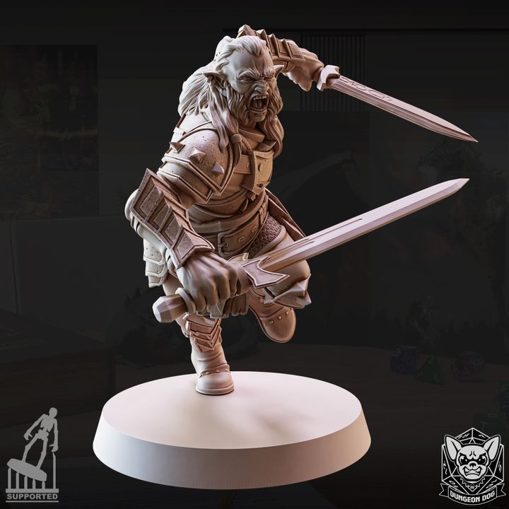3D Printable Hobgoblin Pack by Dungeon Dog