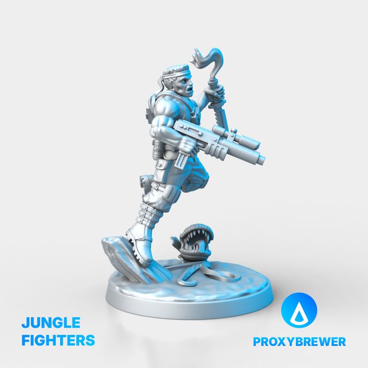 3D Printable ProxyBrewer Jungle Fighters - Stealth Murdock - Free Model ...