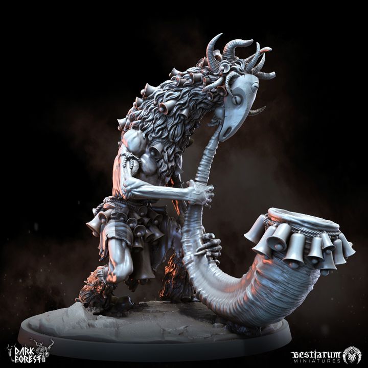 3D Printable Totemic Celebrants x2 | Children of Baphomet | Beastmen by ...