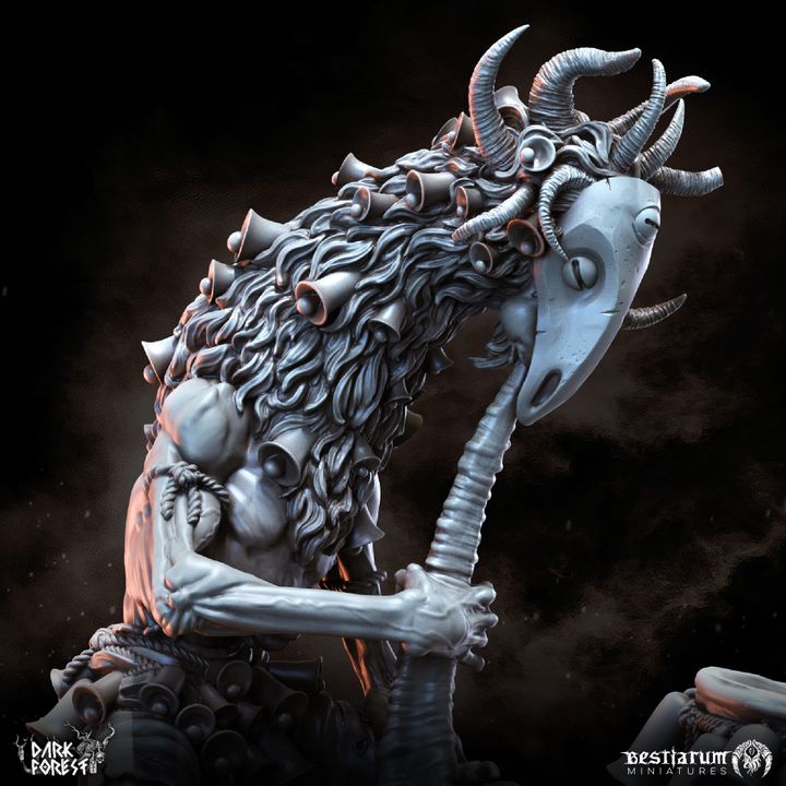 3D Printable Totemic Celebrants x2 | Children of Baphomet | Beastmen by ...