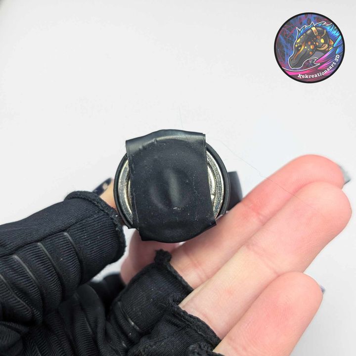 3D Printable Hands-Free Magnetic Cane Clip by Kirsten M