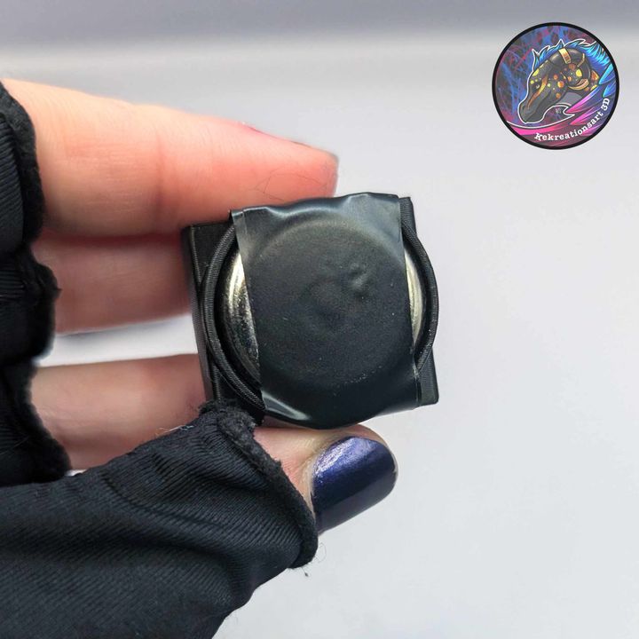 3D Printable Hands-Free Magnetic Cane Clip by Kirsten M