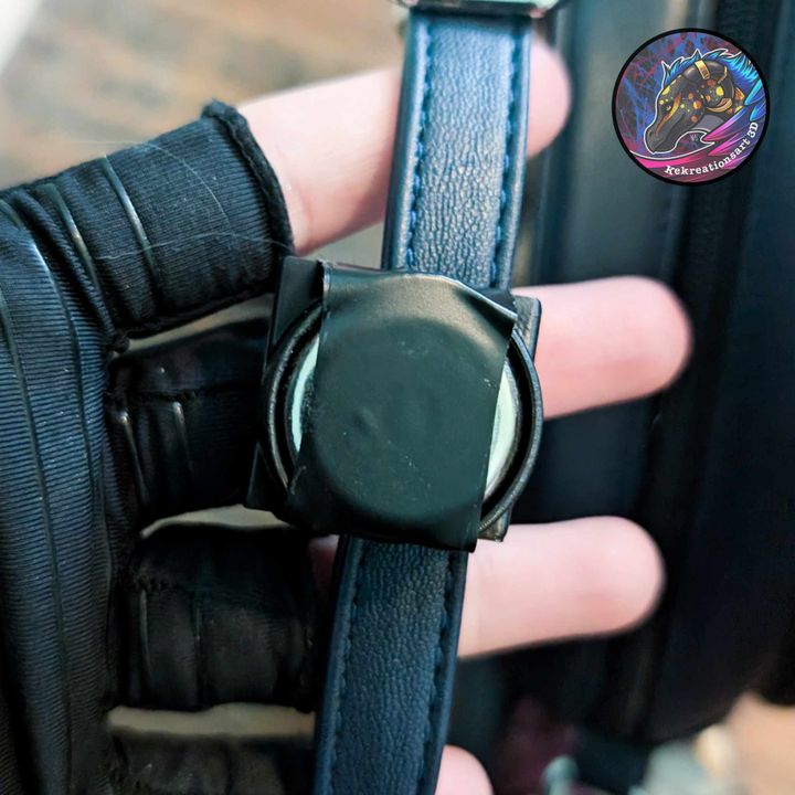 3D Printable Hands-Free Magnetic Cane Clip by Kirsten M