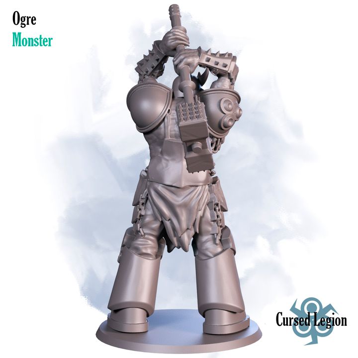 3D Printable Cursed Ogre by Sergeant Hammer