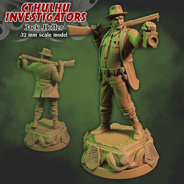 3D Printable Cthulhu Investigators vol2 - Full Set by Sculptorium of ...