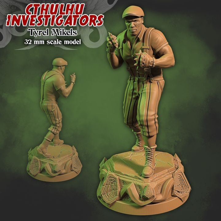 3D Printable Cthulhu Investigators vol2 - Full Set by Sculptorium of ...