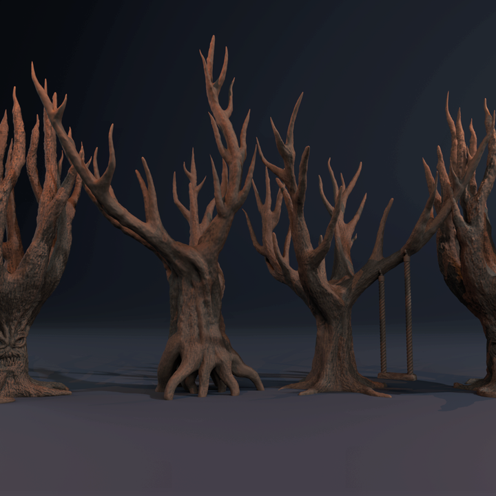 3D Printable Dead Trees by Krakulu