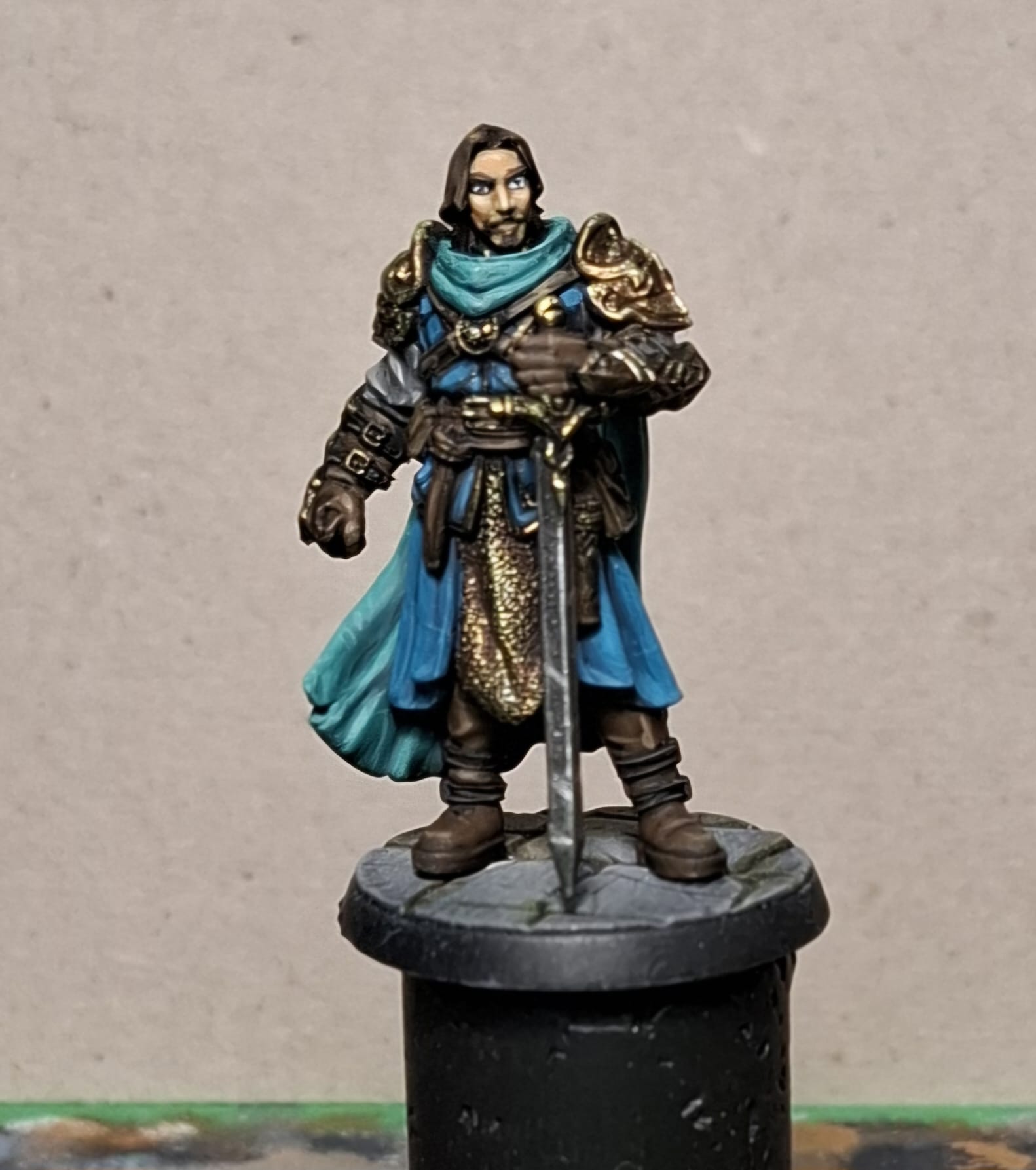 3D Printable Human Paladin - Azrael the Paladin ( Human Paladin with ...