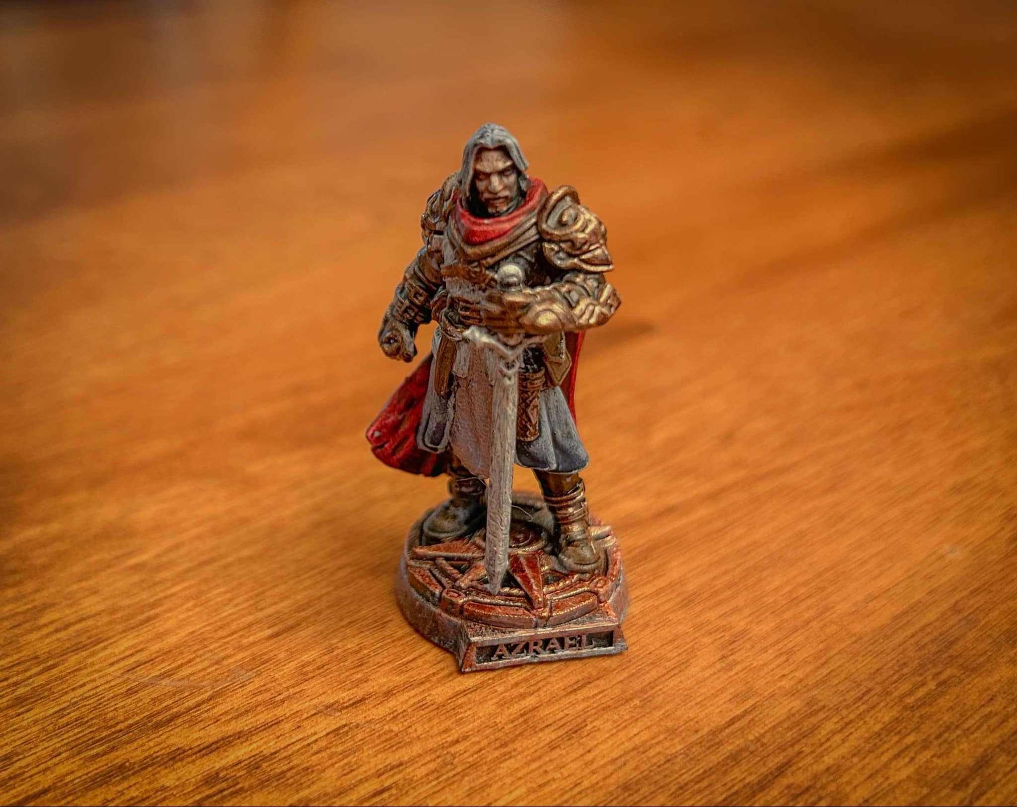 3D Printable Human Paladin - Azrael the Paladin ( Human Paladin with ...