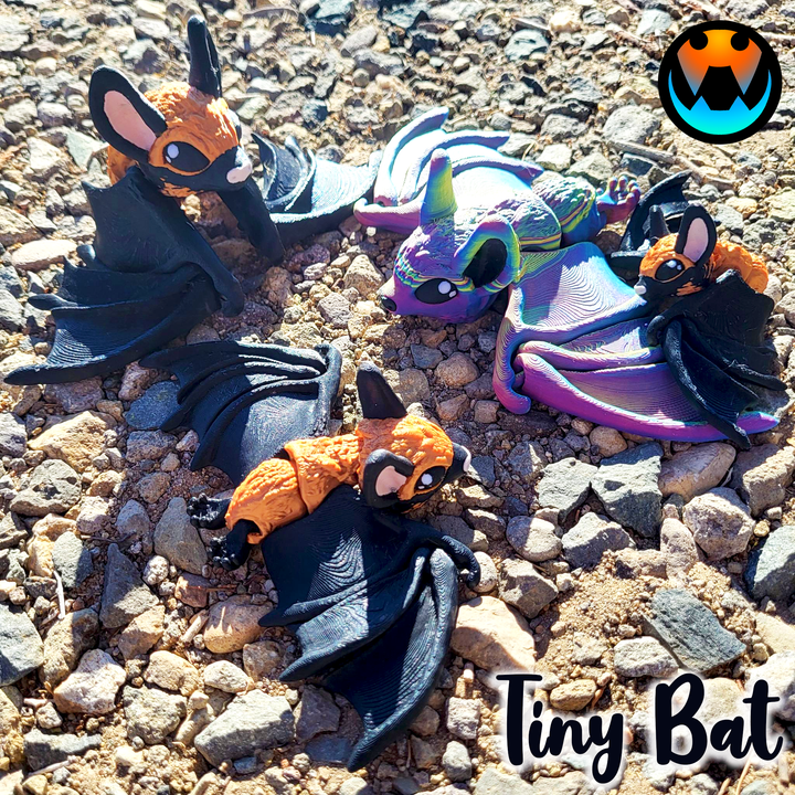 3D Printable Tiny Bat by Cinderwing3D