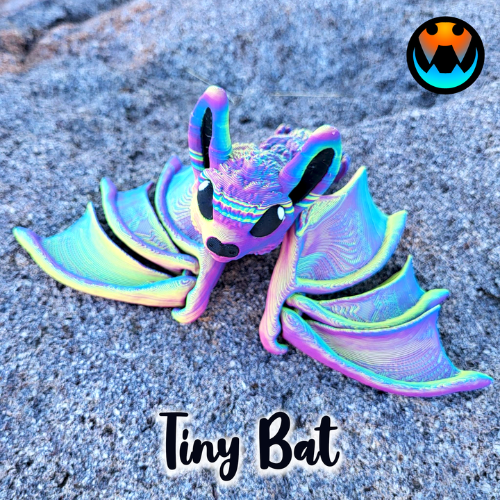 3D Printable Tiny Bat by Cinderwing3D