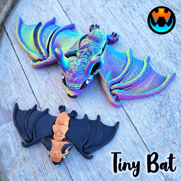3D Printable Tiny Bat by Cinderwing3D