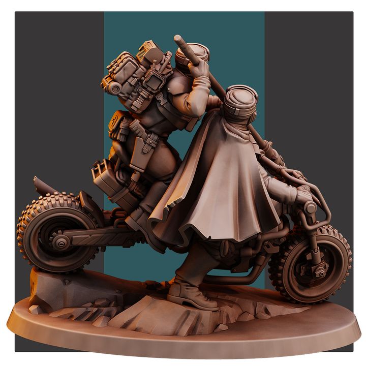 3D Printable Desert Hawks Rough Riders by Jukko