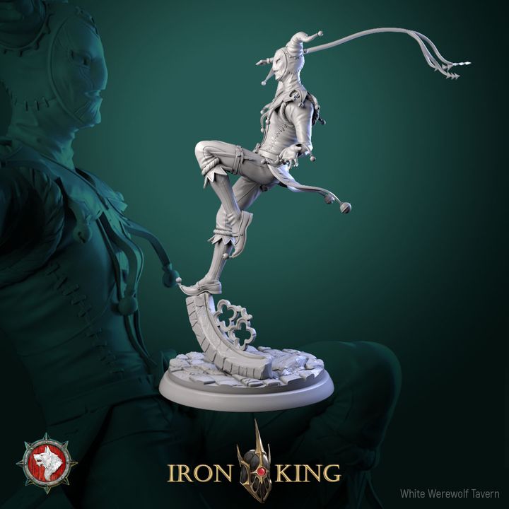 3D Printable 'Iron King' August 2024 release 23 STL's miniatures pre ...