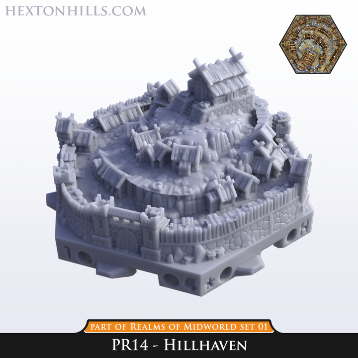 3D Printable Hillhaven - PR14 by Hexton Hills