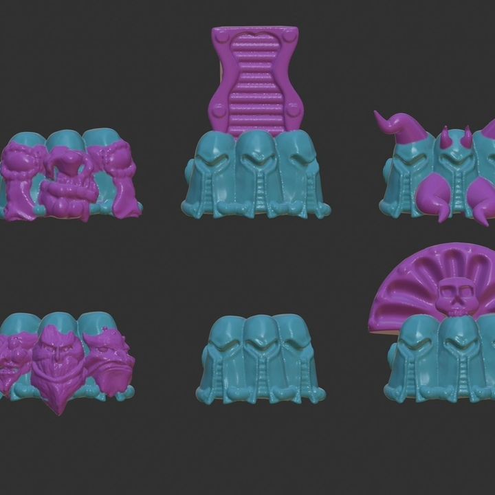 3D Printable Change Marine head variants 2 by Tommy