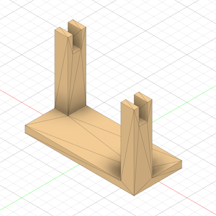 3D Printable Sensu (japanse hand fan) stand by Kevin de Bie (Kevinsky86)