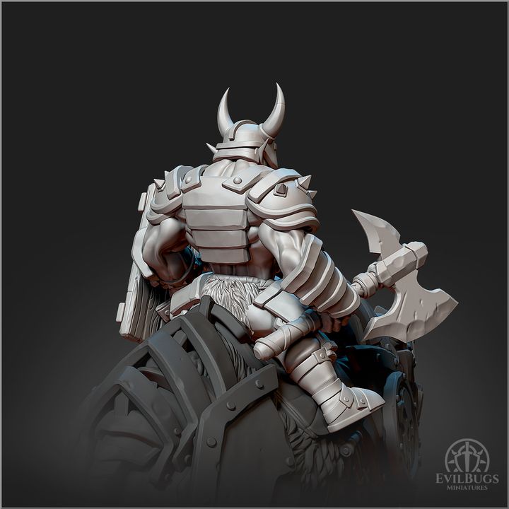 3D Printable Orc Grog Rumbleaxe by EvilBugs