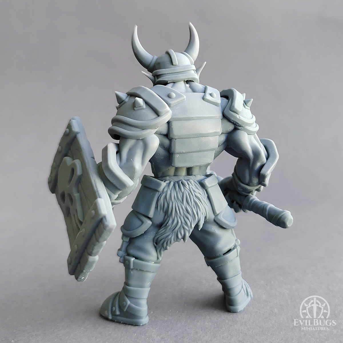 3D Printable Orc Grog Rumbleaxe by EvilBugs