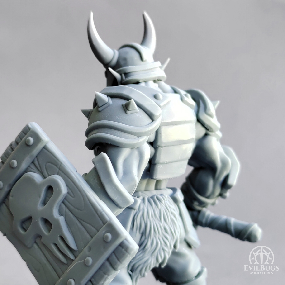 3D Printable Orc Grog Rumbleaxe by EvilBugs